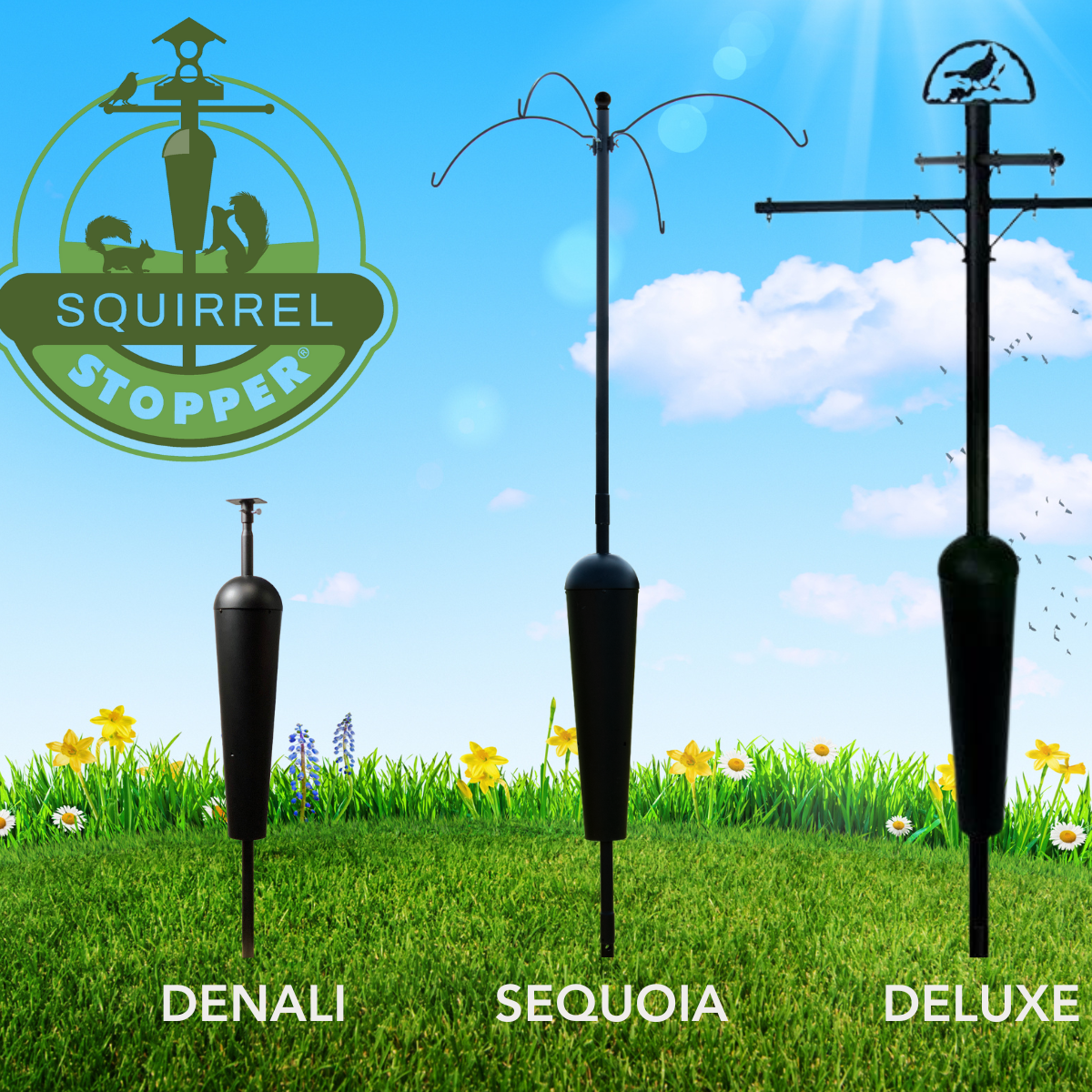 Squirrel-Proof Feeder Poles: Which Squirrel Stopper System is Best?